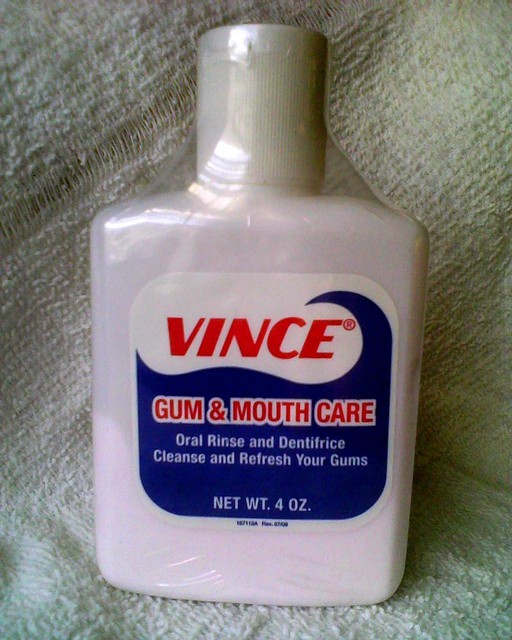 Vince Gum & Mouth Care Oral Rinse and Dentifrice 4 Oz for sale online ...