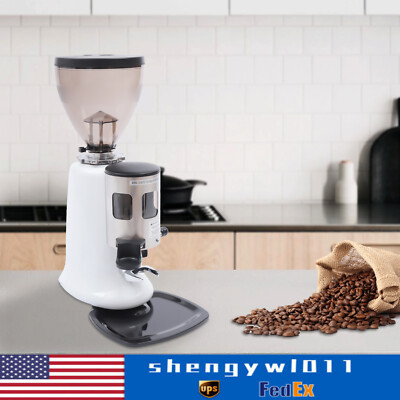 Commercial Coffee Grinder 1.2kg Hopper Capacity Espresso Bean Milling ...