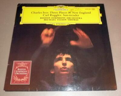 BOSTON SYMPHONY ORCH M. THOMAS LP - Ives / Ruggles | eBay
