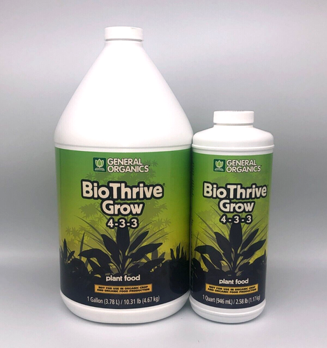 General Organics BioThrive Grow - Qt or Gal | eBay