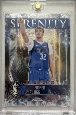 2025-26 Topps Chrome Basketball Cooper Flagg Serenity