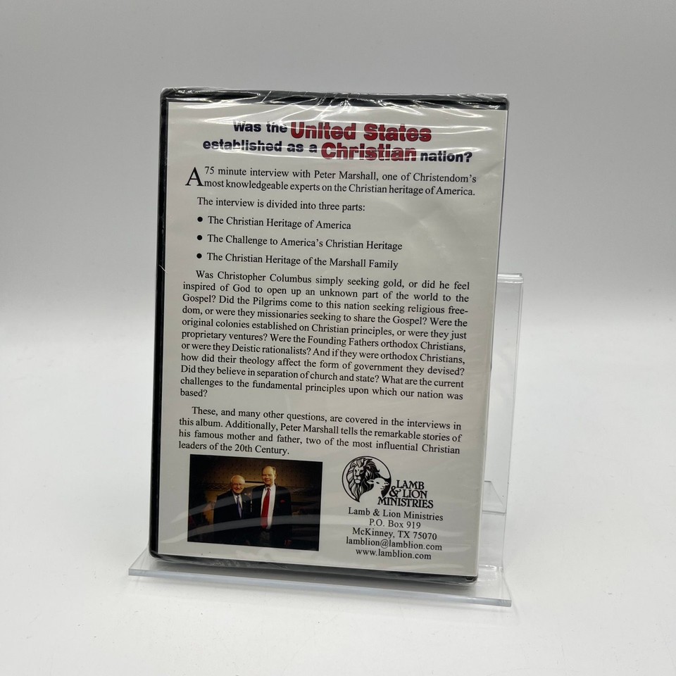 America's Christian Heritage DVD 75min Dr. David R. Reagan Peter ...