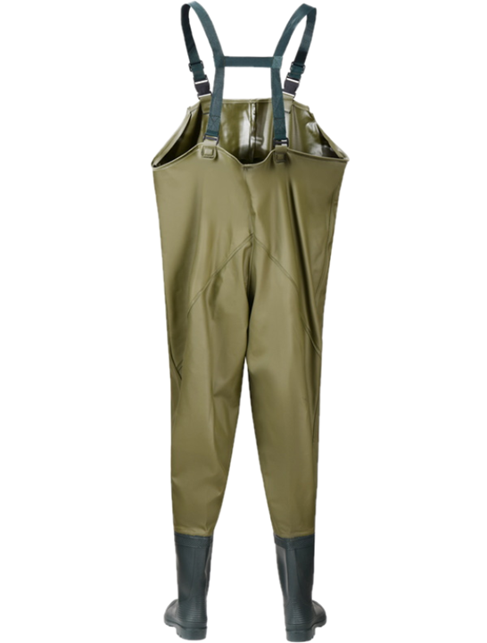 Chest Waders with Adjustable Straps Sizes 7 - 12 Fly Coarse Fishing ...