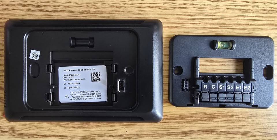 EcoNet Ruud Smart Thermostat - UETST700SYS - New | eBay