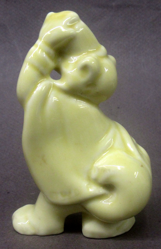 1940s National Porcelain yellow HONEST JOHN from Pinocchio ceramic ...
