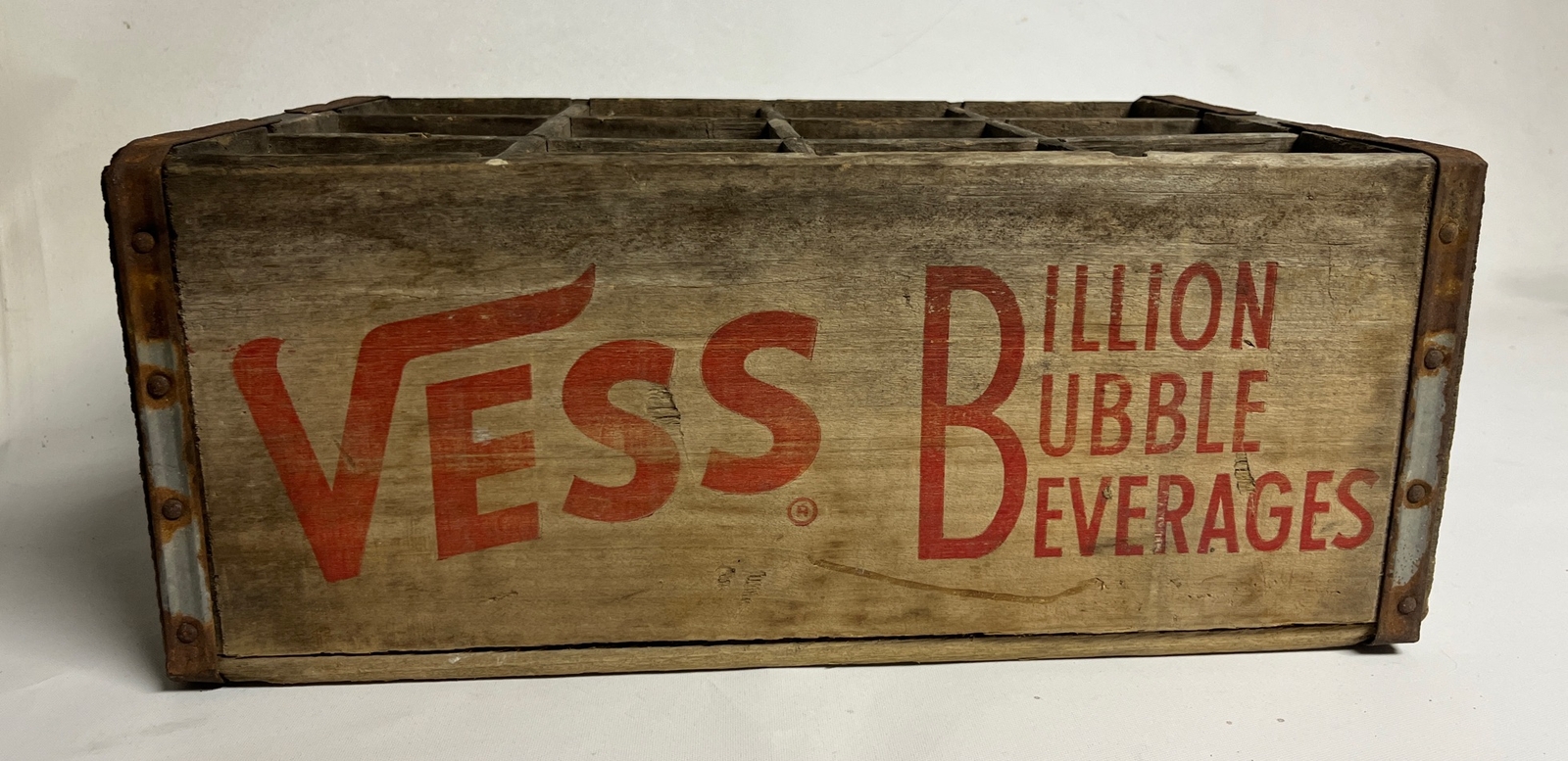 Awesome Vintage Rustic Vess Soda St. Louis Billion Bubble Beverages ...
