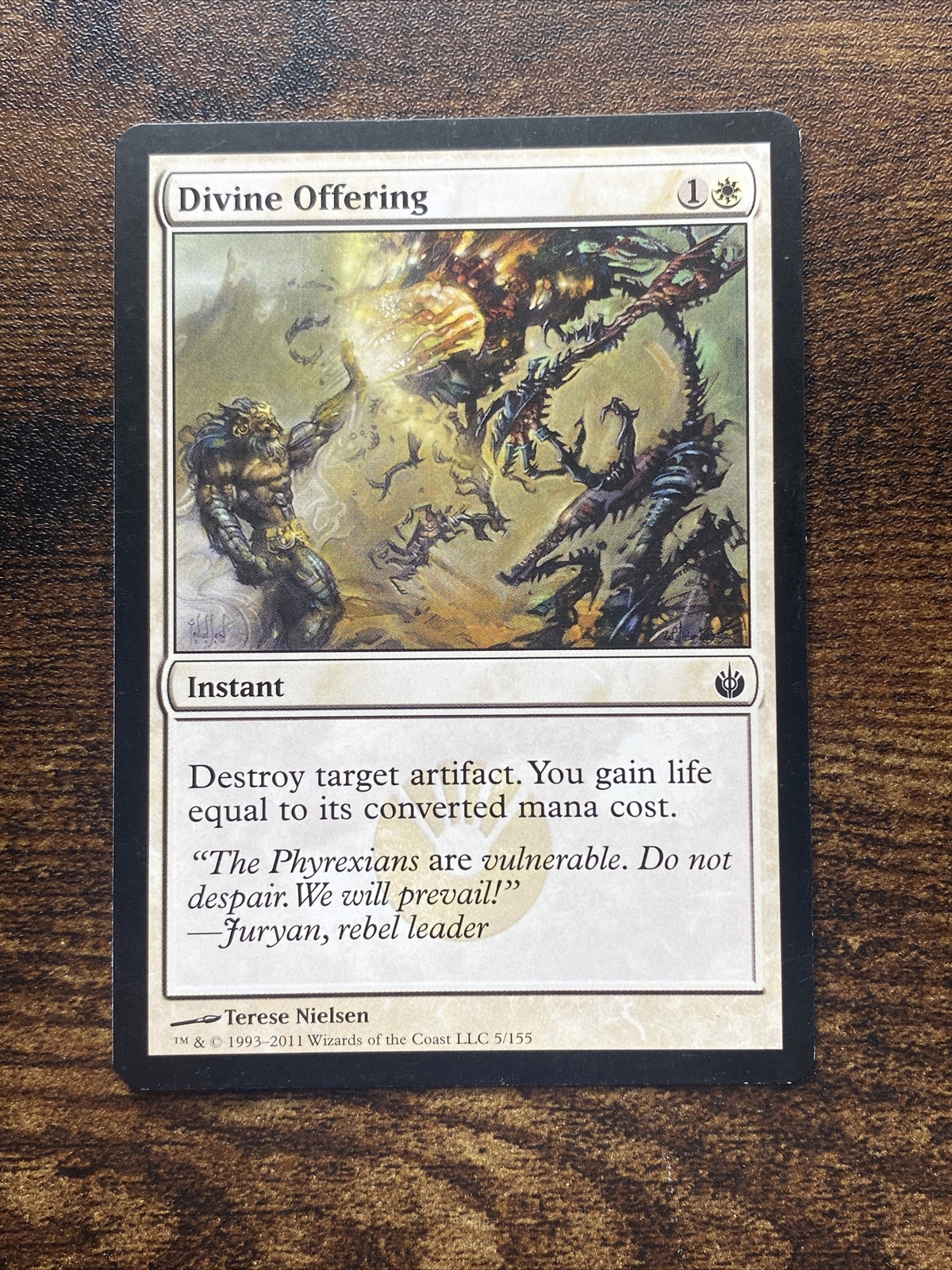 Divine Offering (5) Mirrodin Besieged MTG Magic The Gathering D9761* | eBay