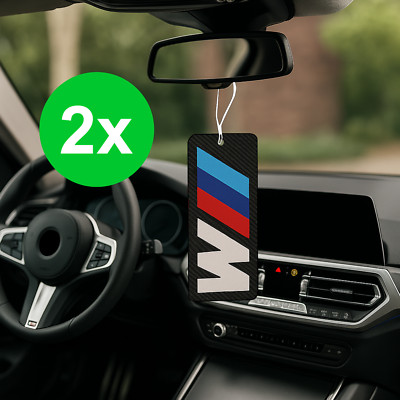 2x BMW Duftbaum M Power Design Auto Lufterfrischer Scent Air Freshener ...