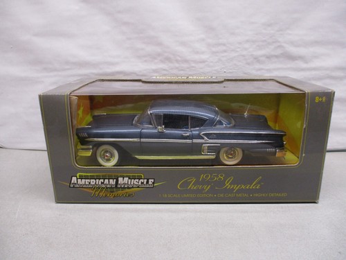 American Muscle Memories 1958 Chevy Impala 1/18 | eBay
