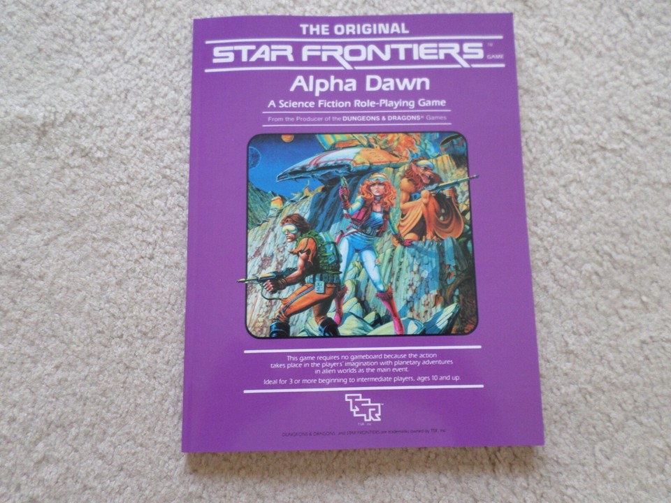 Alpha Dawn Star Frontiers complete box set in softcover | eBay