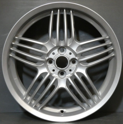 MINI ALPINA DYNAMIC D02 18" ALLOY WHEEL RIM SILVER 3611187 R50 R52 ...
