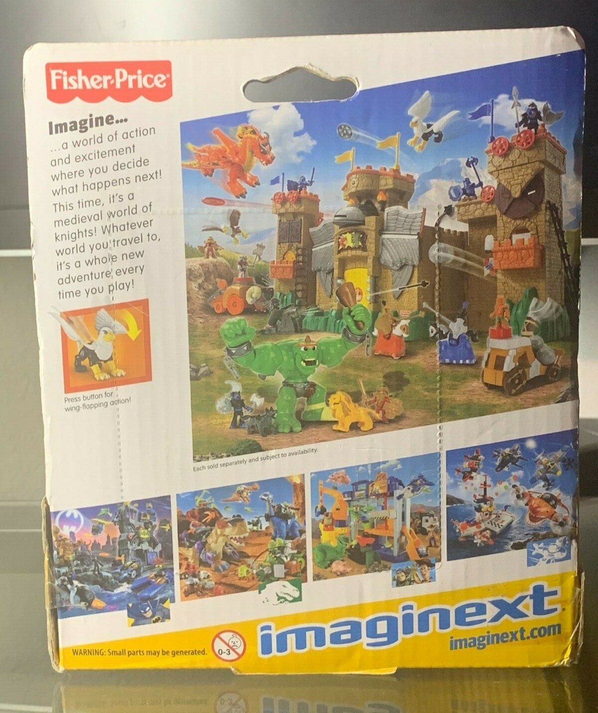 Imaginext Knight & Phoenix Bonus DVD Castle Knights Series MIP for sale ...
