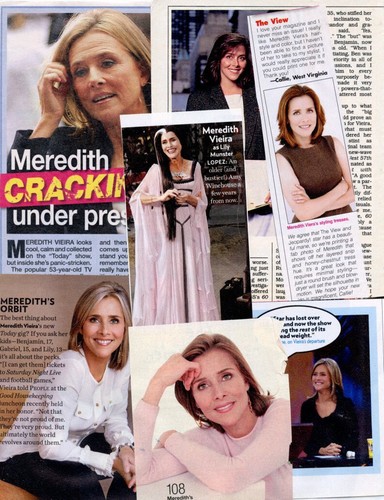 Meredith Viera Magazine Photo Clipping Lot M9166 | eBay
