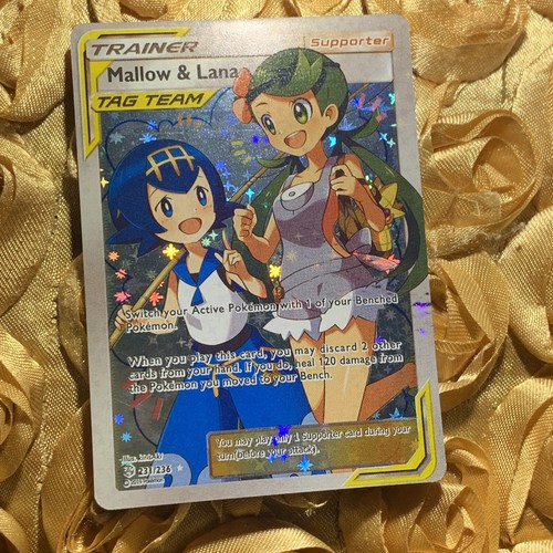 Mallow & Lana TRAINER Support ACG Anime Girl Goddess Holo Card | eBay