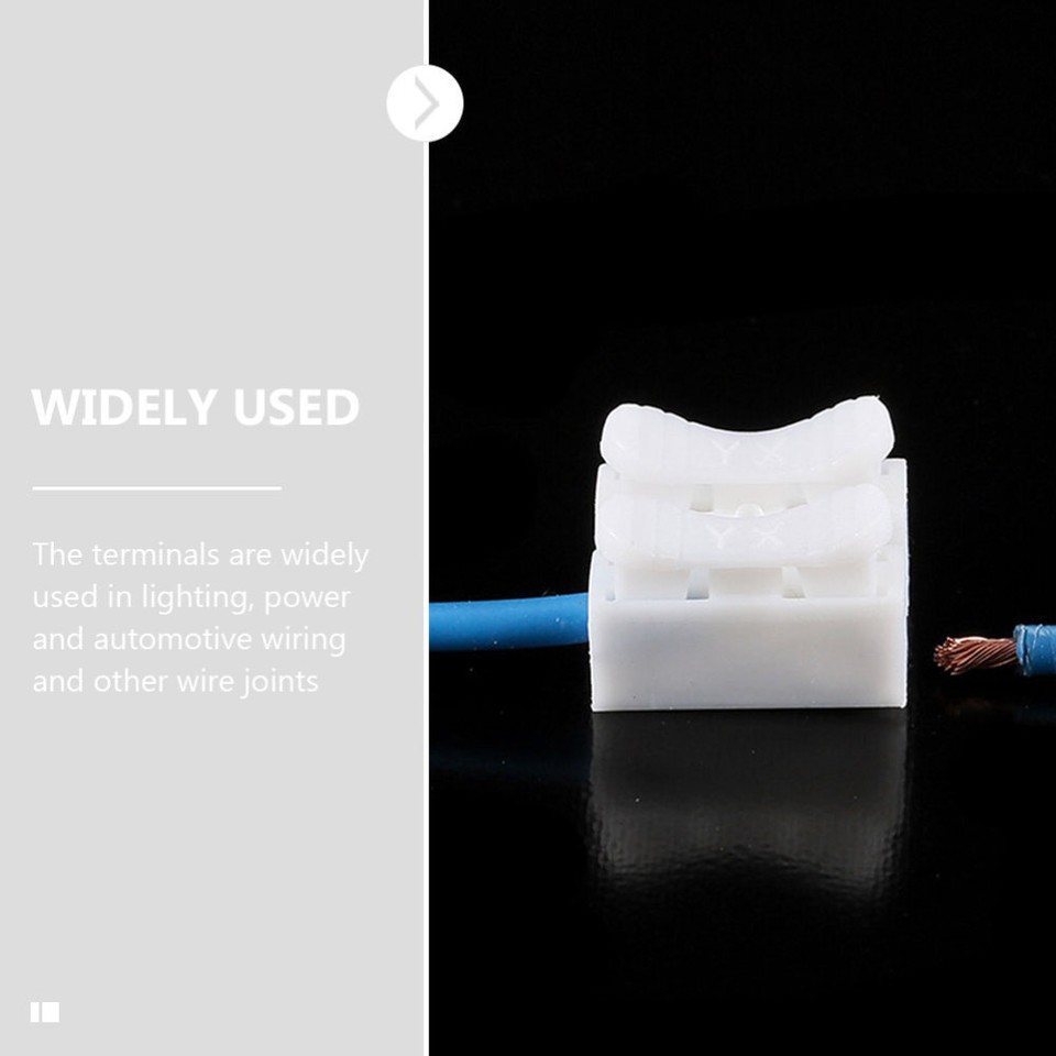 25 Pcs Electrical Cable Quick Connectors Wire Direct Plug-in | eBay