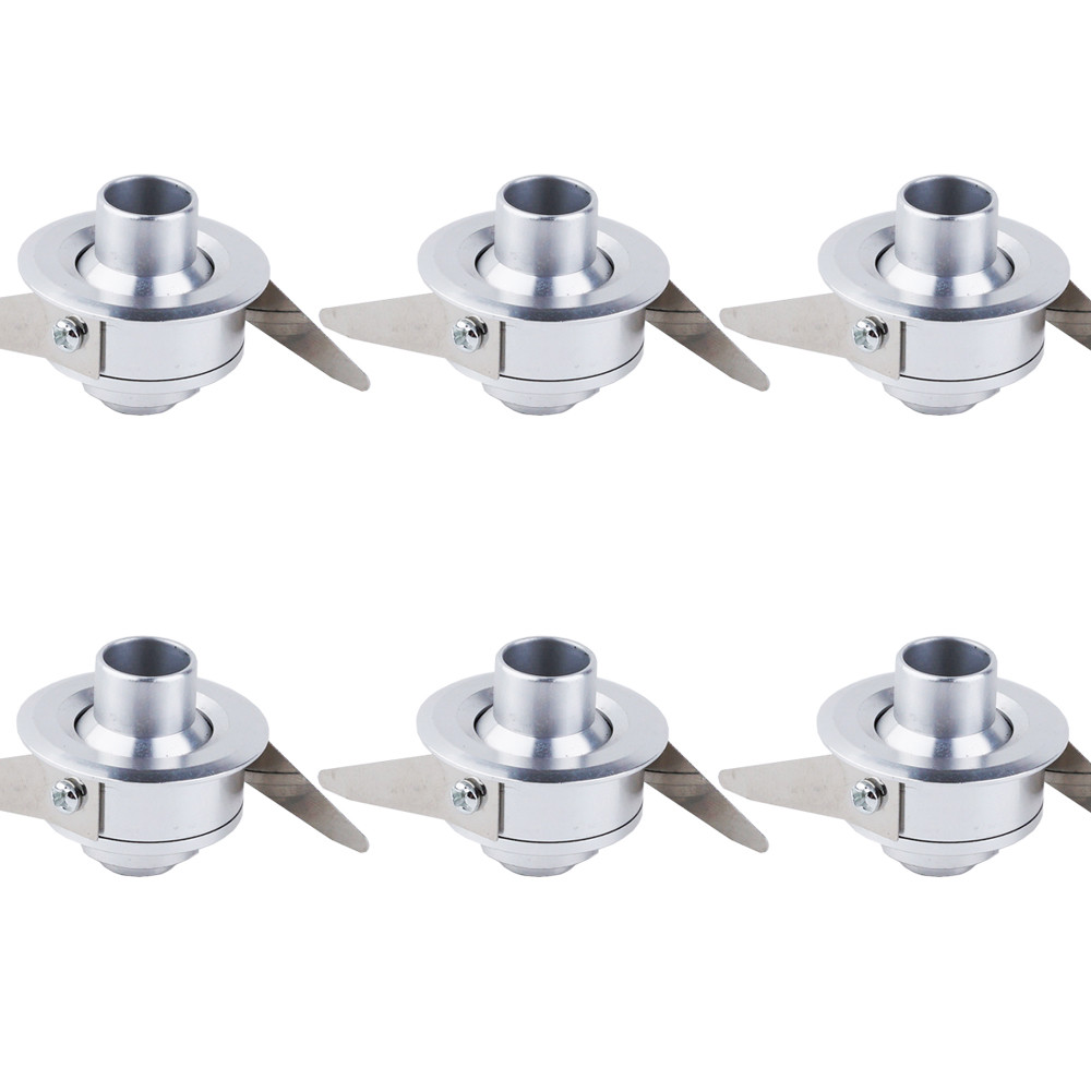 Pack of 6 MINI Spot Focus LED Ceiling Light Fixture Recessed Flush ...