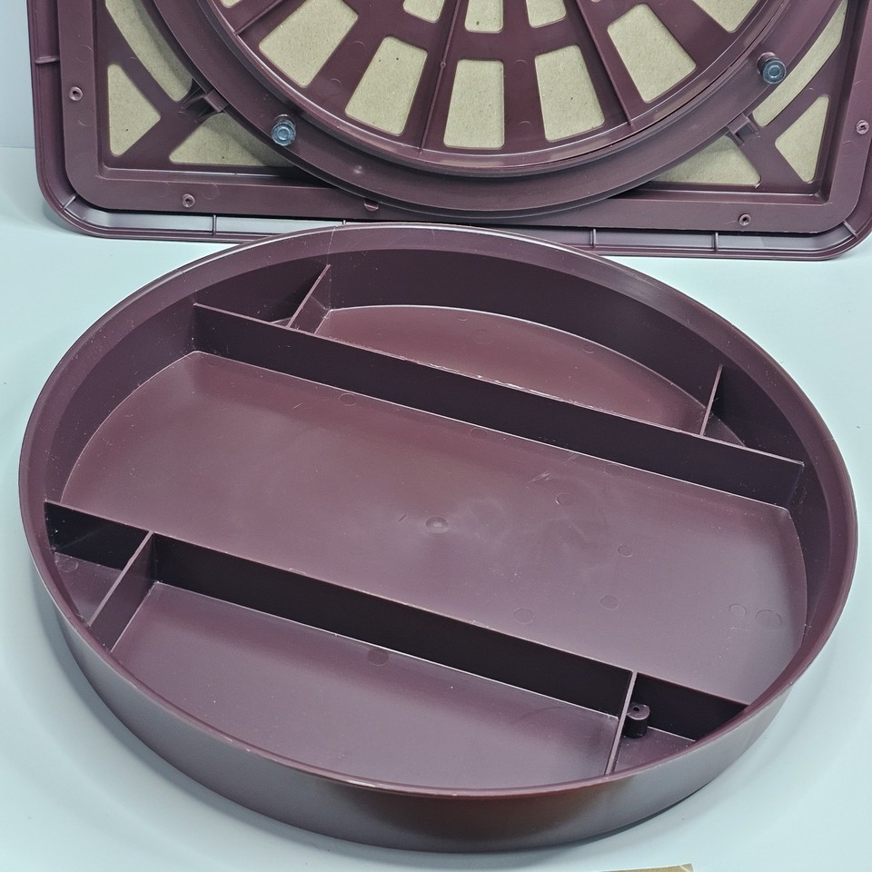 Deluxe Turntable Scrabble Crossword Game Hasbro 2001 Edition No Score ...