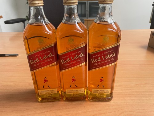 3 Johnnie Walker Red Label Blended Whisky, 40% Vol. 0,7 l 5000267014203 ...