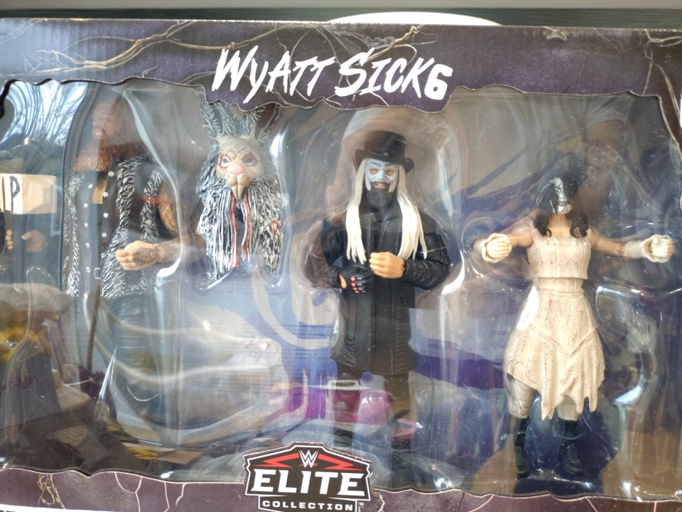 *IN HAND* Wyatt Sicks Sick6 3 Pack WWE Mattel Elite, Howdy, Rowan ...