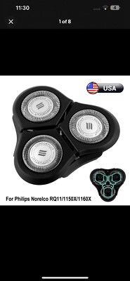 Replacement RQ11 Shaver Head For Philips Norelco SensoTouch RQ1180 ...
