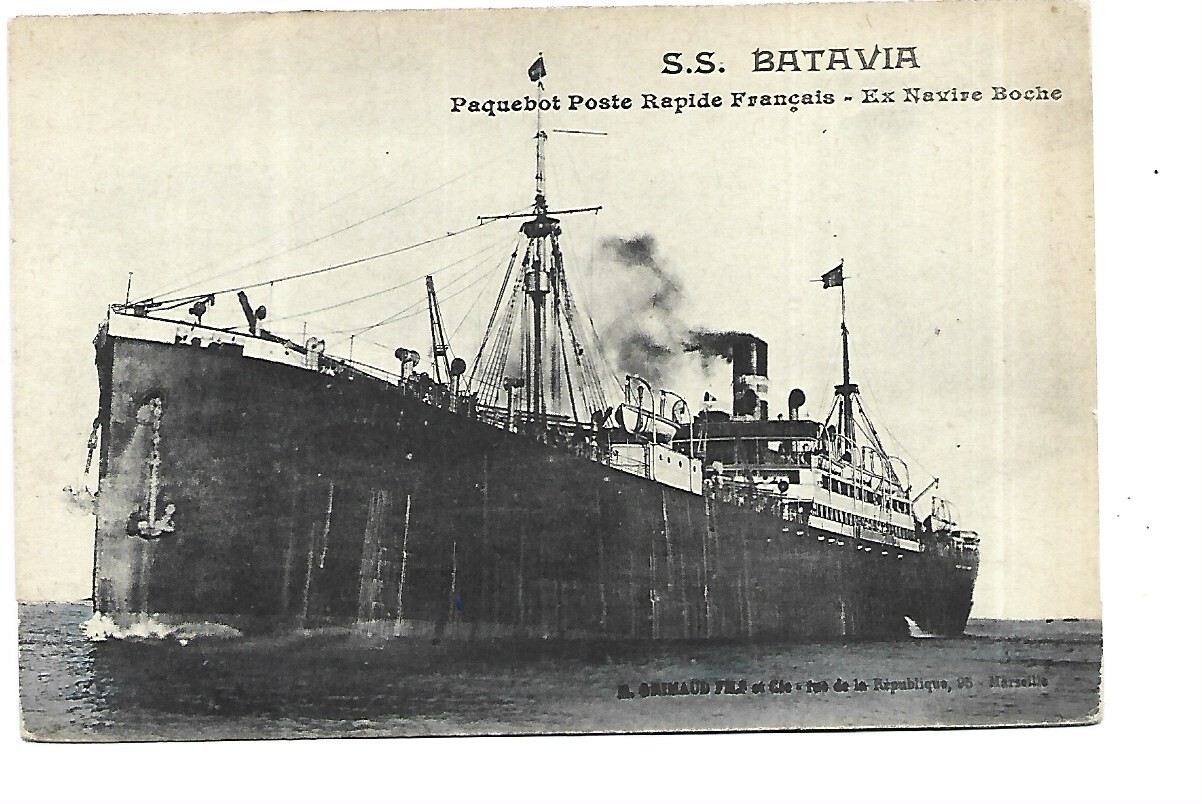 Marine Commerce Ship Batavia Ex Ship Boche | eBay