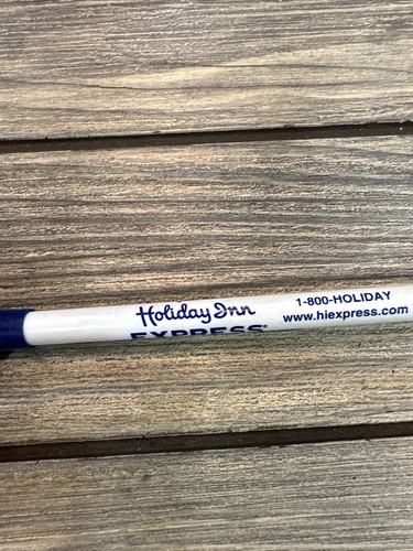 Vintage White And Blue Pen Holiday Inn Express Hotels | eBay