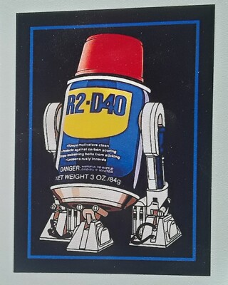 R2D2 Star Wars R2-D40 funny Magnet Mechanic Tools ☆ WD-40 | eBay