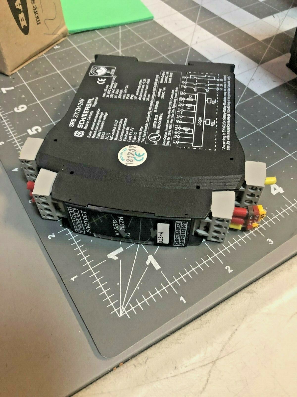 Schmersal SRB 201ZH-24V Safety Relay, 24VDC | eBay