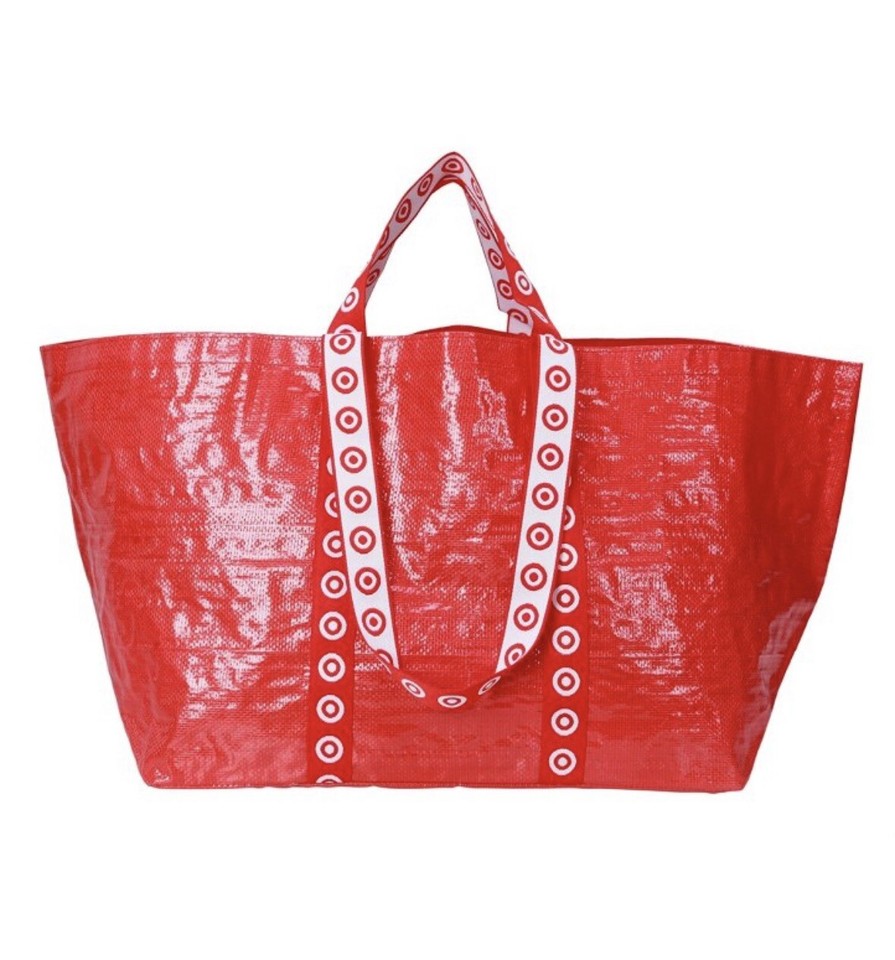 🎯Target Red Extra Large Recycled Tote Grocery Shopping Bag (2 Pack) | eBay