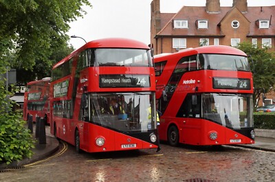 Metroline LTZ1036 & LTZ1017 Borismaster/NBFL 6x4 Quality London Bus ...