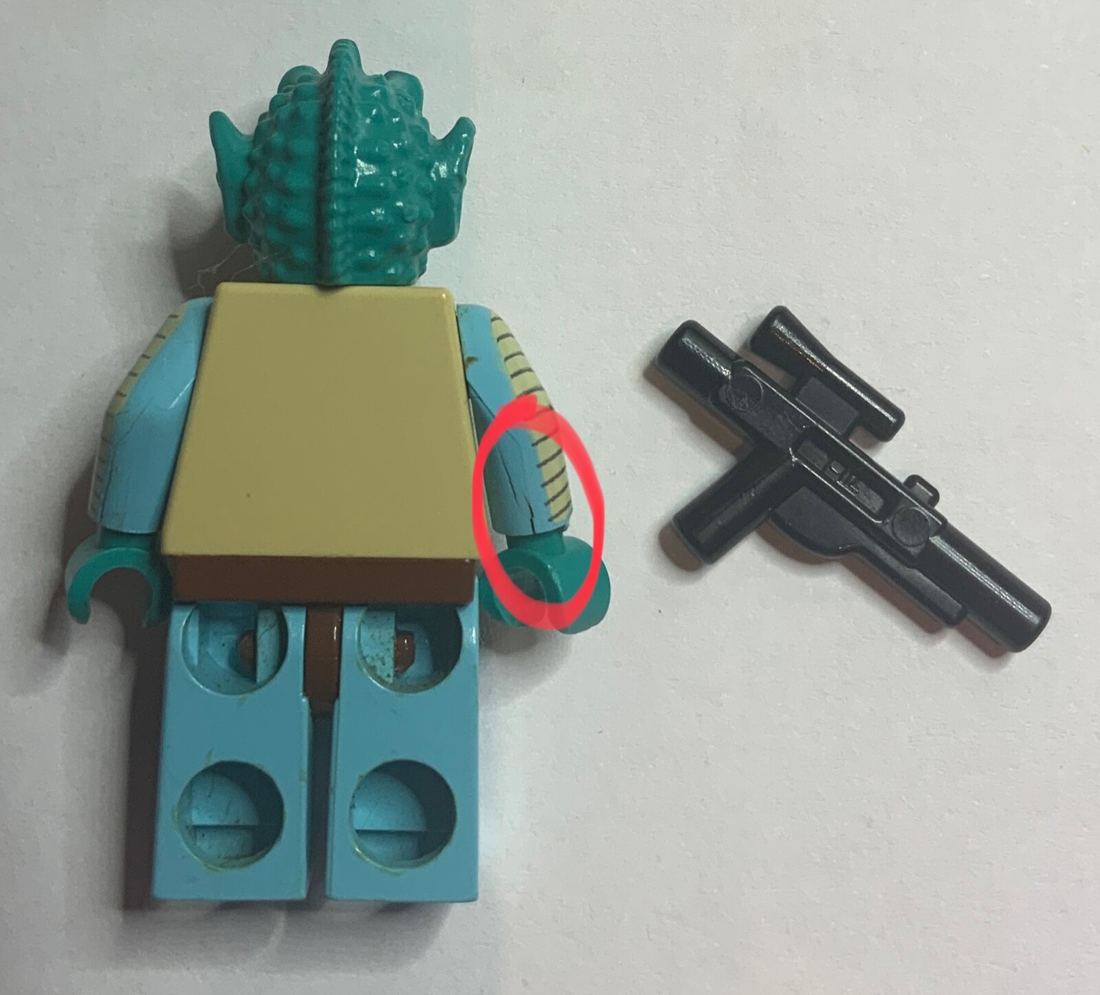 Lego Star Wars Minifigures - Greedo 4501, SW0110 RARE | eBay