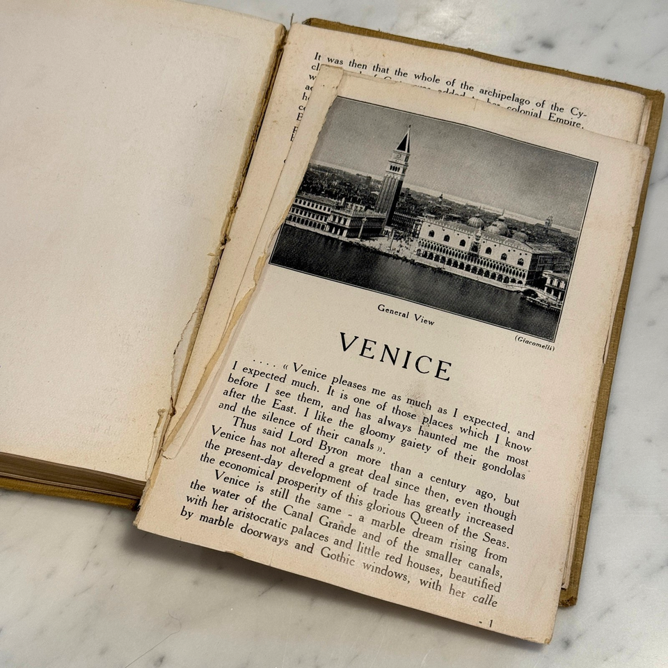 Ten Towns of Italy - 1933 ENIT Travel Book for Chicago Century of ...