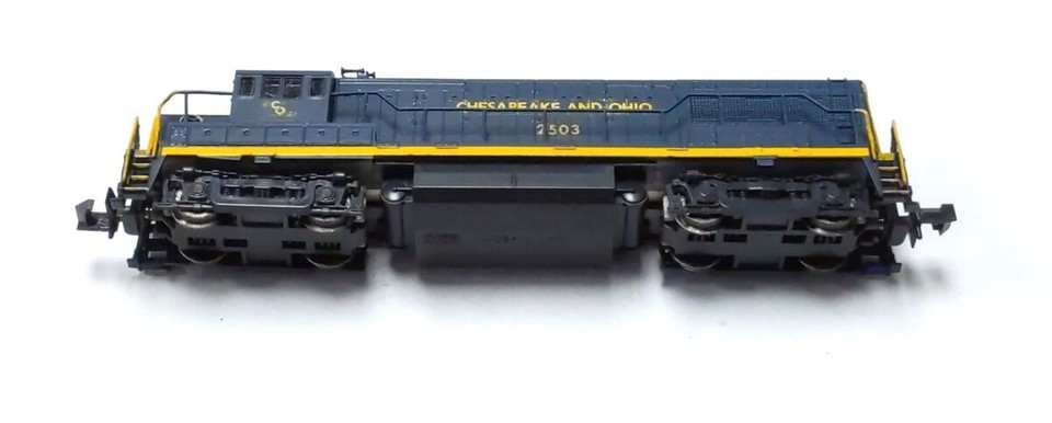 Atlas N Scale Chesapeake & Ohio U25-B Diesel Locomotive #2503 Custom | eBay