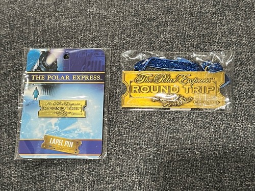 Polar Express Ticket Lapel Pin And Ornament Set | eBay