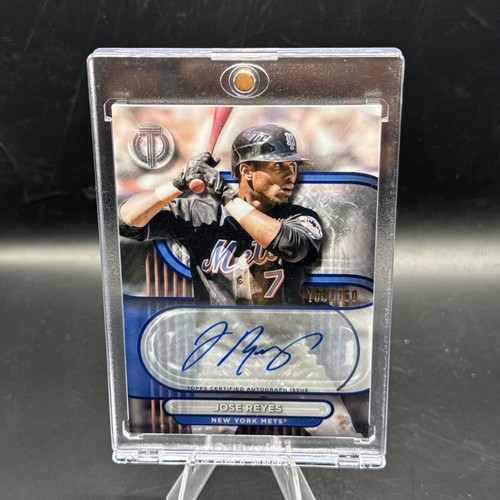 2024 Topps Tribute Jose Reyes Autograph Auto #/150 New York Mets #TA ...
