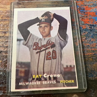 1957 Topps Baseball #68 Ray Crone | eBay