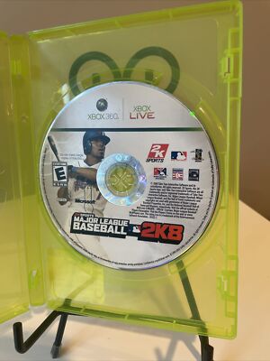 2K Sports Major League Baseball 2K8 Microsoft Xbox 360 Game Disc Only ...