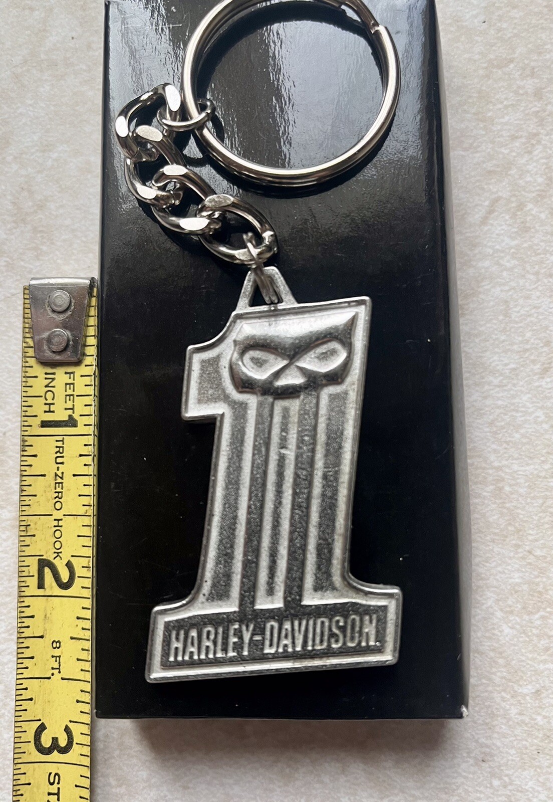 HARLEY-DAVIDSON PUNISHER SKULL KEYCHAIN HARLEY SKULL PUNISHER KEY CHAIN ...