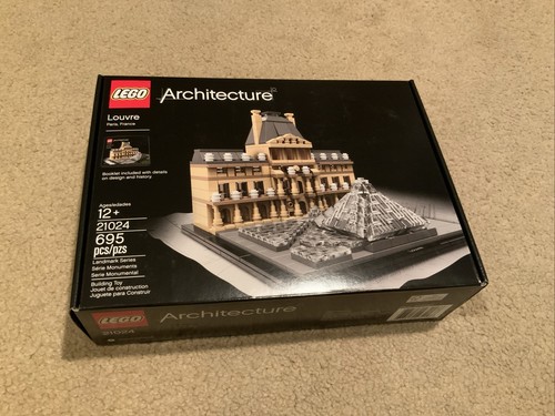 LEGO Architecture Louvre 21024, new in sealed box, retired set, rare ...