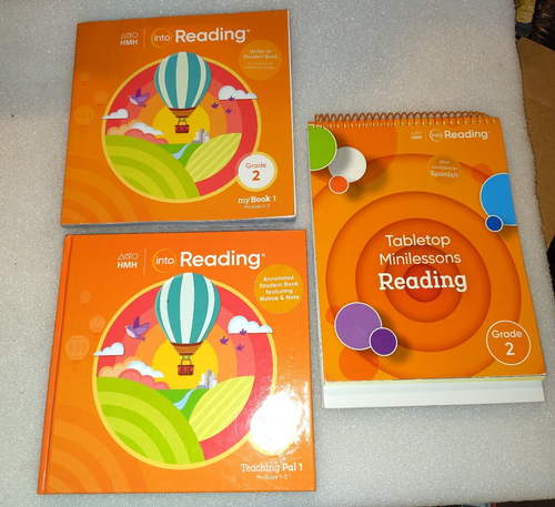 Grade 2 - HMH Into Reading Tabletop Minilessons Lot of 3 Books Language ...