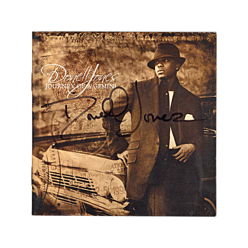 Donell Jones Autographed Journey Of A Gemini CD Cover | eBay