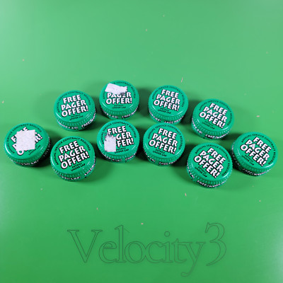 Vintage SoBe Collectible Bottle Caps: SoBe Official | FREE PAGER OFFER ...