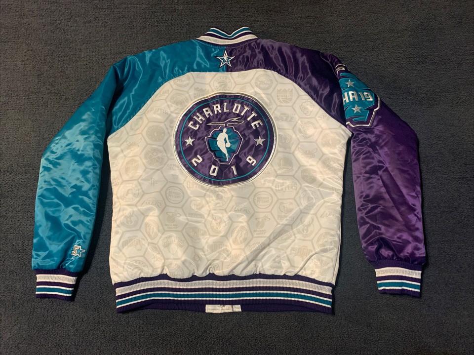 Womens Starter 2019 Charlotte All Star Commemerative Jacket Size L | eBay