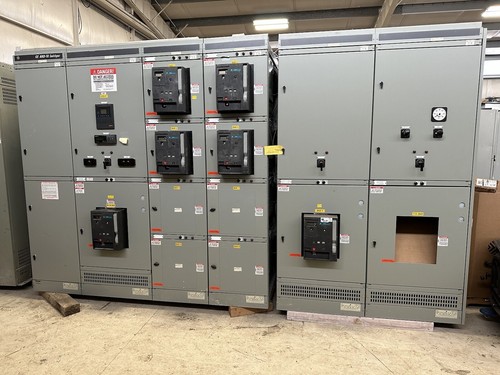 GE AKD-10 4000A Main-Tie Switchgear Lineup With MicroVersa | eBay