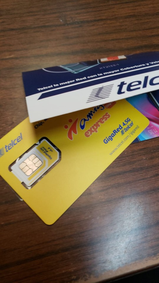 Telcel MEXICO Sim Card for UNLIMITED calls Canada USA lada 33 ...