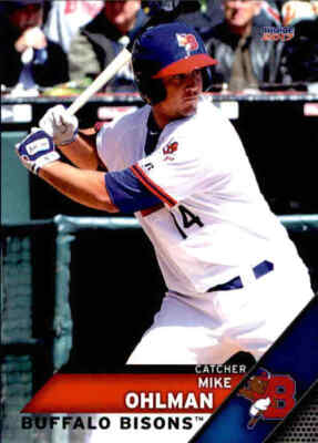 2017 Buffalo Bisons Choice #18 Mike Ohlman Bradenton Florida FL ...