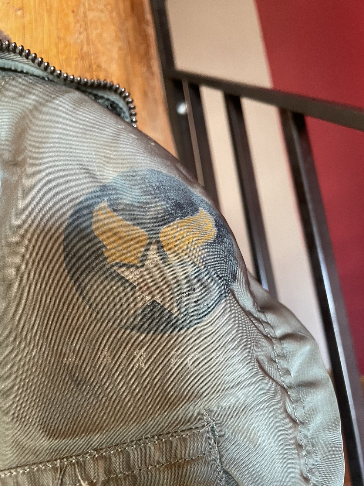 VINTAGE USAF US AIR FORCE PARKA AIRCREW JACKET TYPE N-3B N3B 1960 SIZE ...