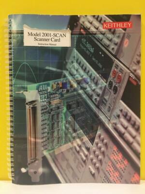 Keithley 2001-SCAN-901-01 Rev. C Model 2001-SCAN Scanner Card ...