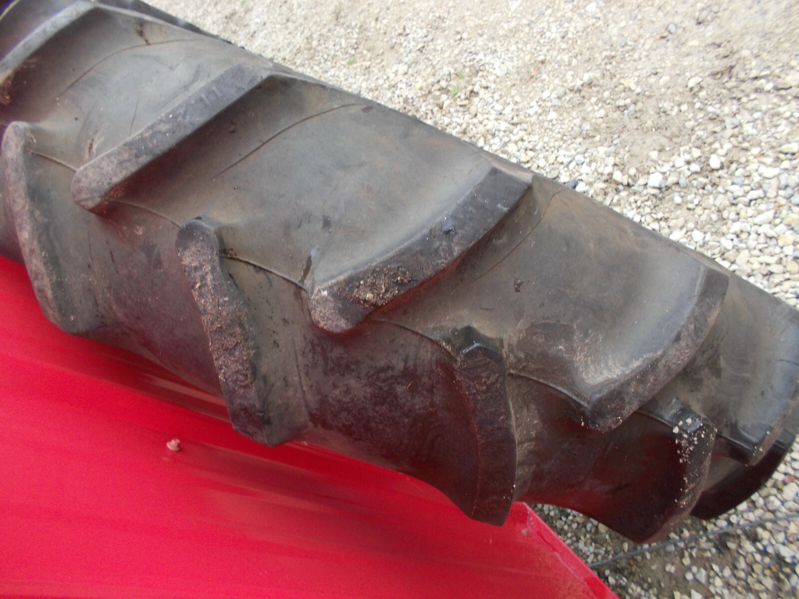 Kelly Springfield 11.2 x 24" rear tractor tire 94% tread long bar short ...