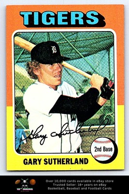 1975 Topps BASEBALL #522 Gary Sutherland | eBay